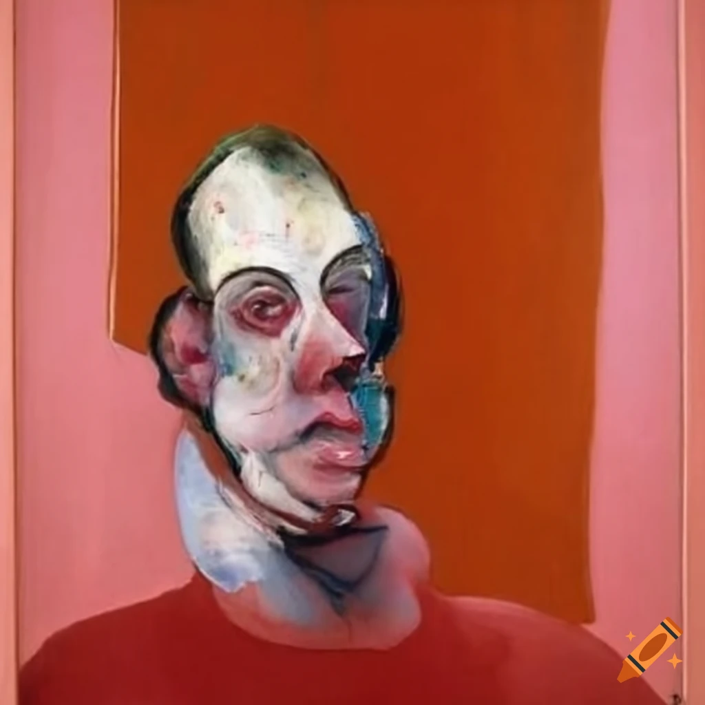 Francis bacon's painting, 1946 on Craiyon