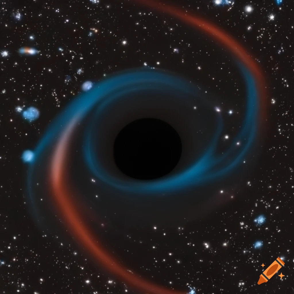 Supernova black hole on Craiyon