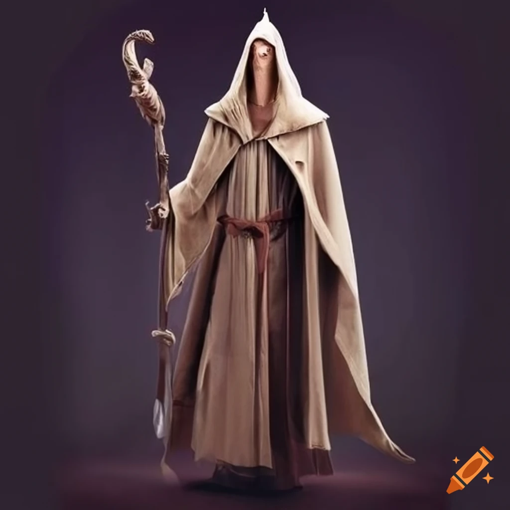 Wizard robe on Craiyon