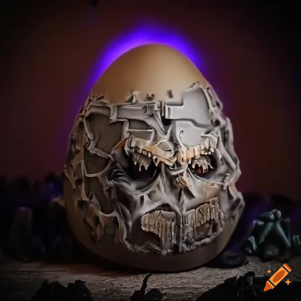 Easter egg featuring ultra realistic warhammer underworlds on Craiyon