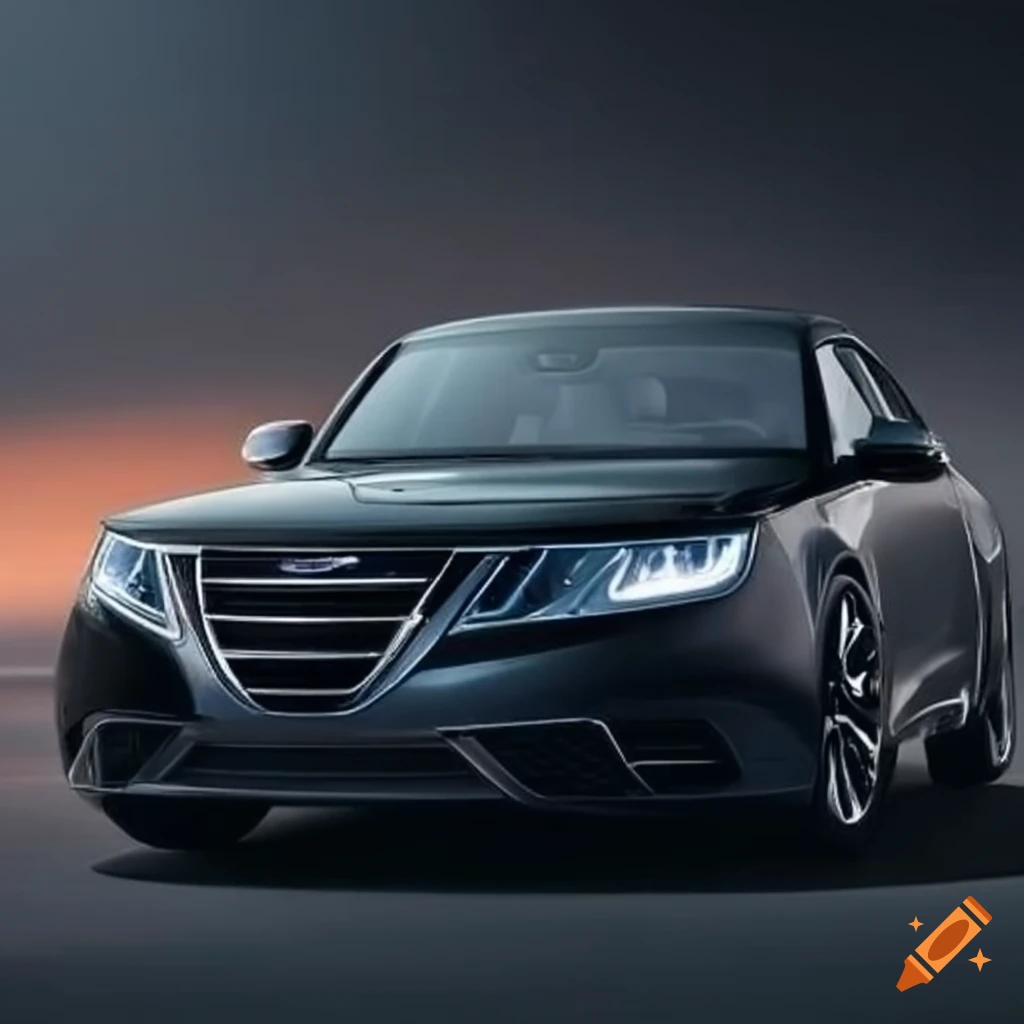 2023 saab luxury performance sedan on Craiyon