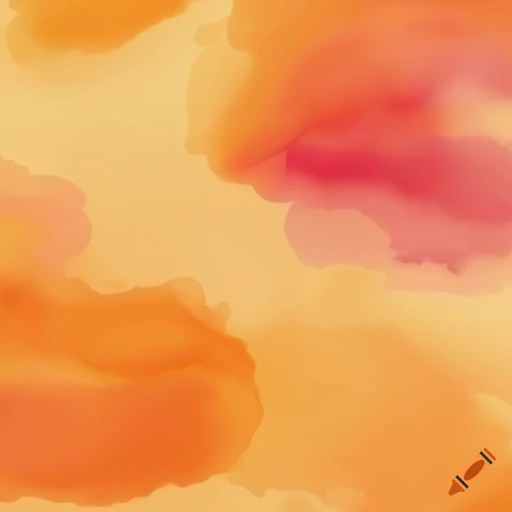 Orange color background on Craiyon