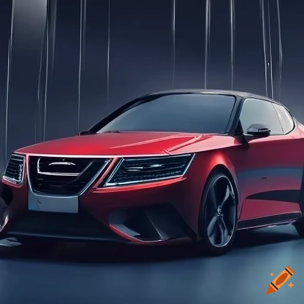 2023 saab luxury coupe performance car on Craiyon