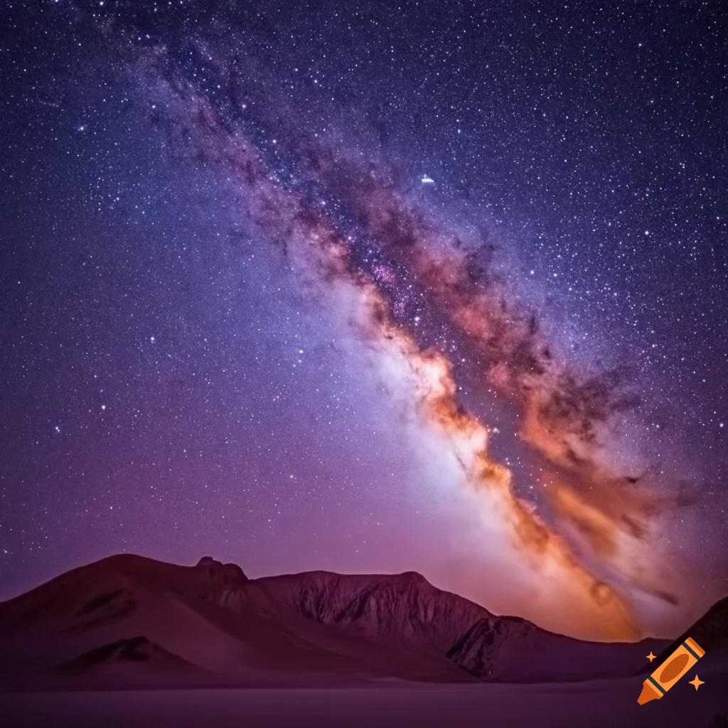 Star Gazing Party in the Atacama Desert, Chile on Craiyon