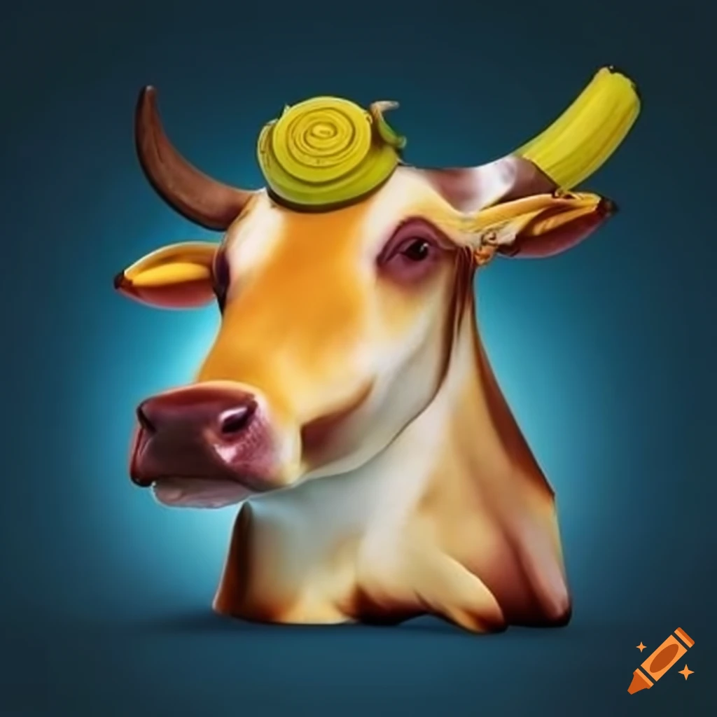 Banana cow on Craiyon