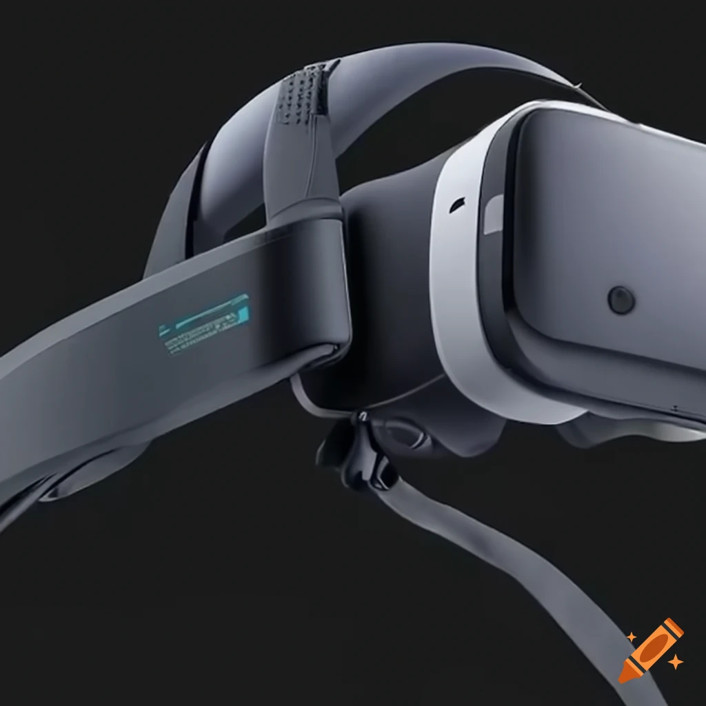 Innovative virtual reality headset design showcasing advanced ...