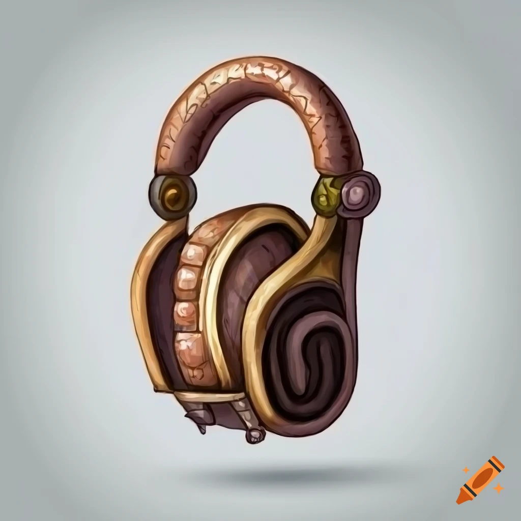 Old hearing device in D&D magic item style on Craiyon