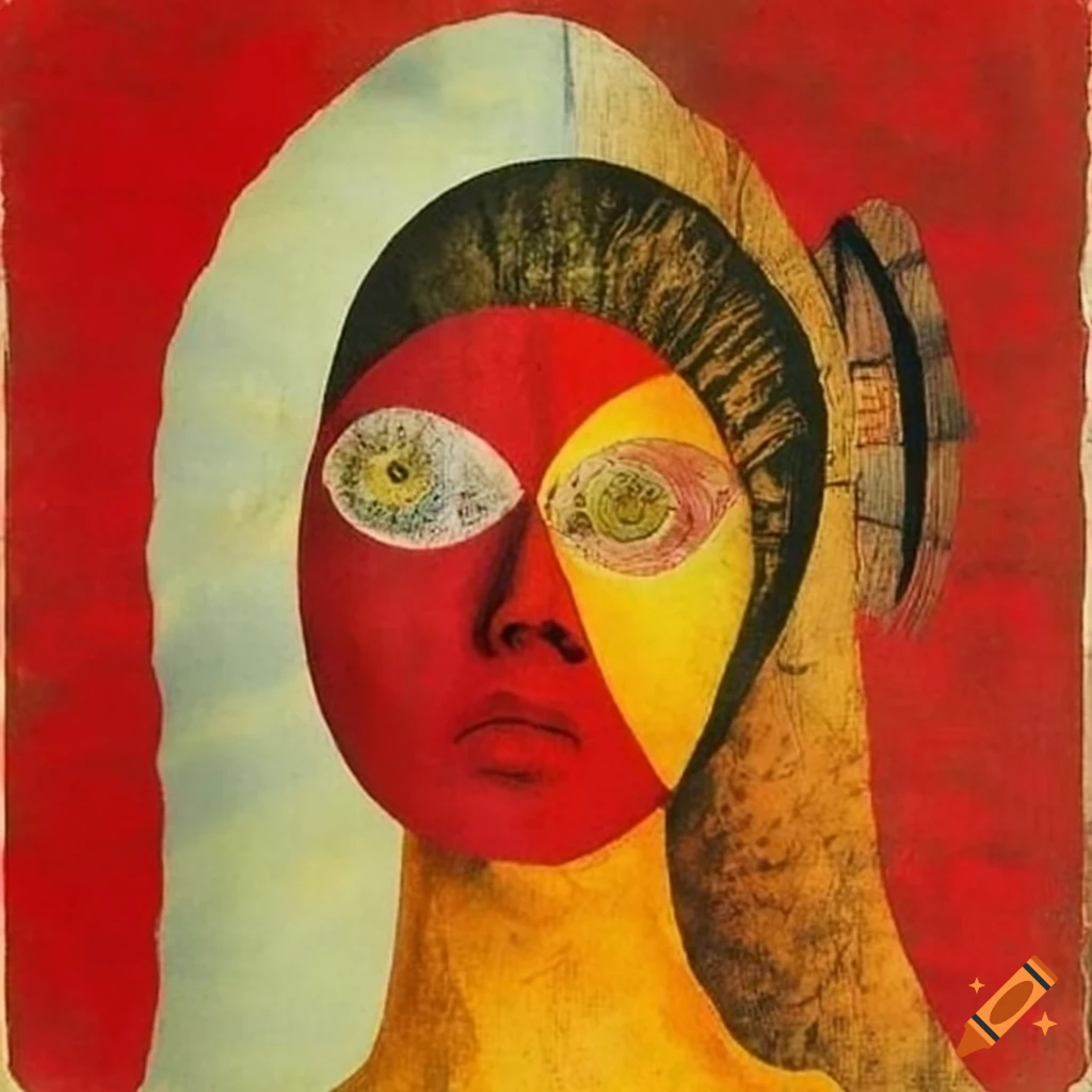 Collage artwork 'Third Eye' by Max Ernst on Craiyon