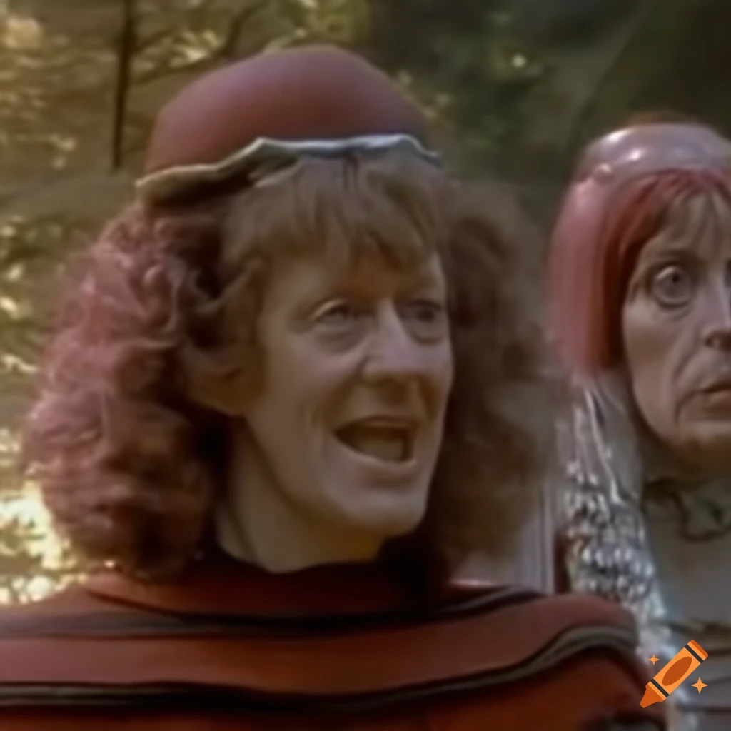 1980s Doctor Who scene from Return to Oz on Craiyon