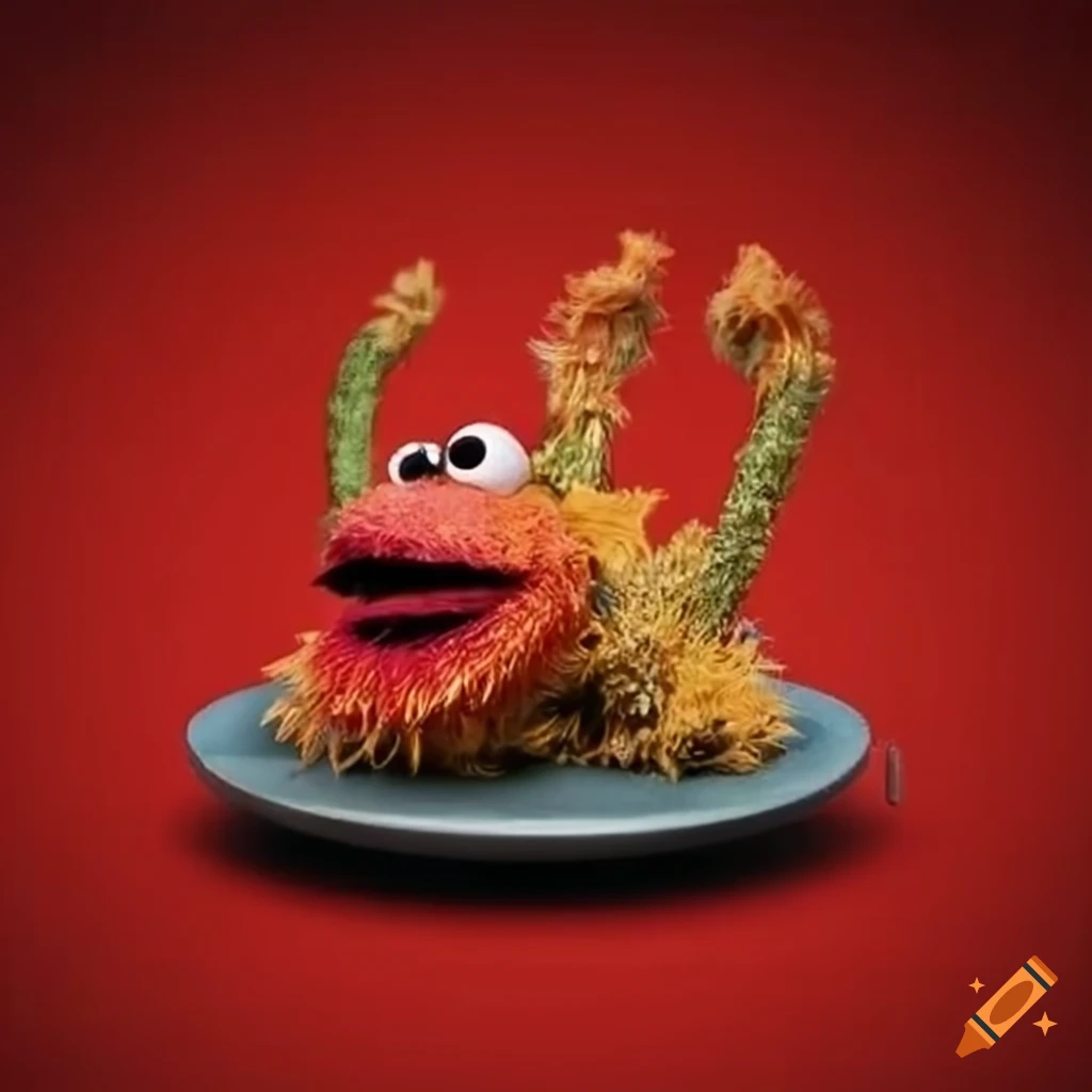 German honkiponk elmo shroombot on Craiyon