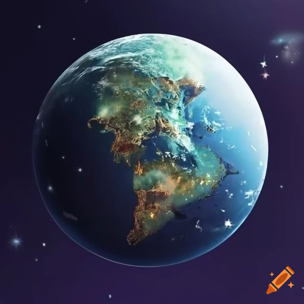 Starry world on Craiyon