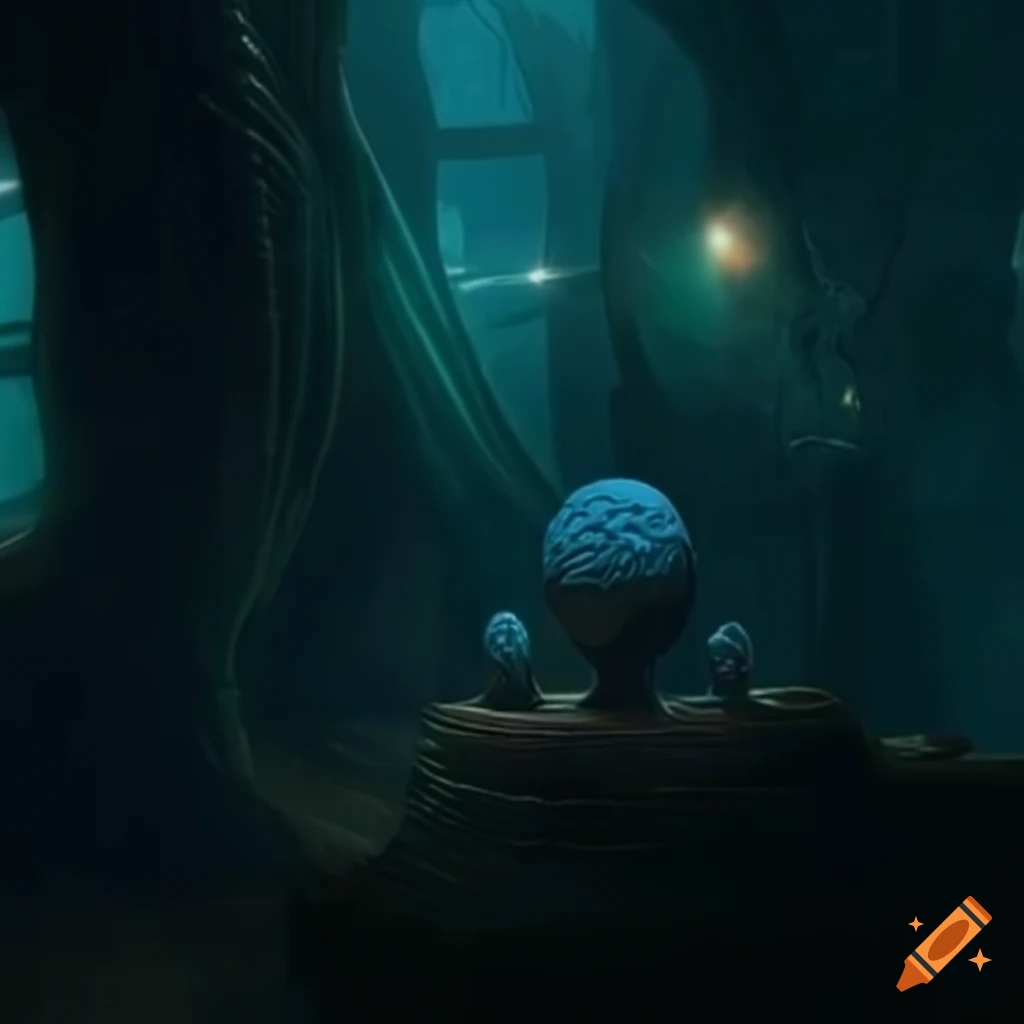 Alien home world on Craiyon