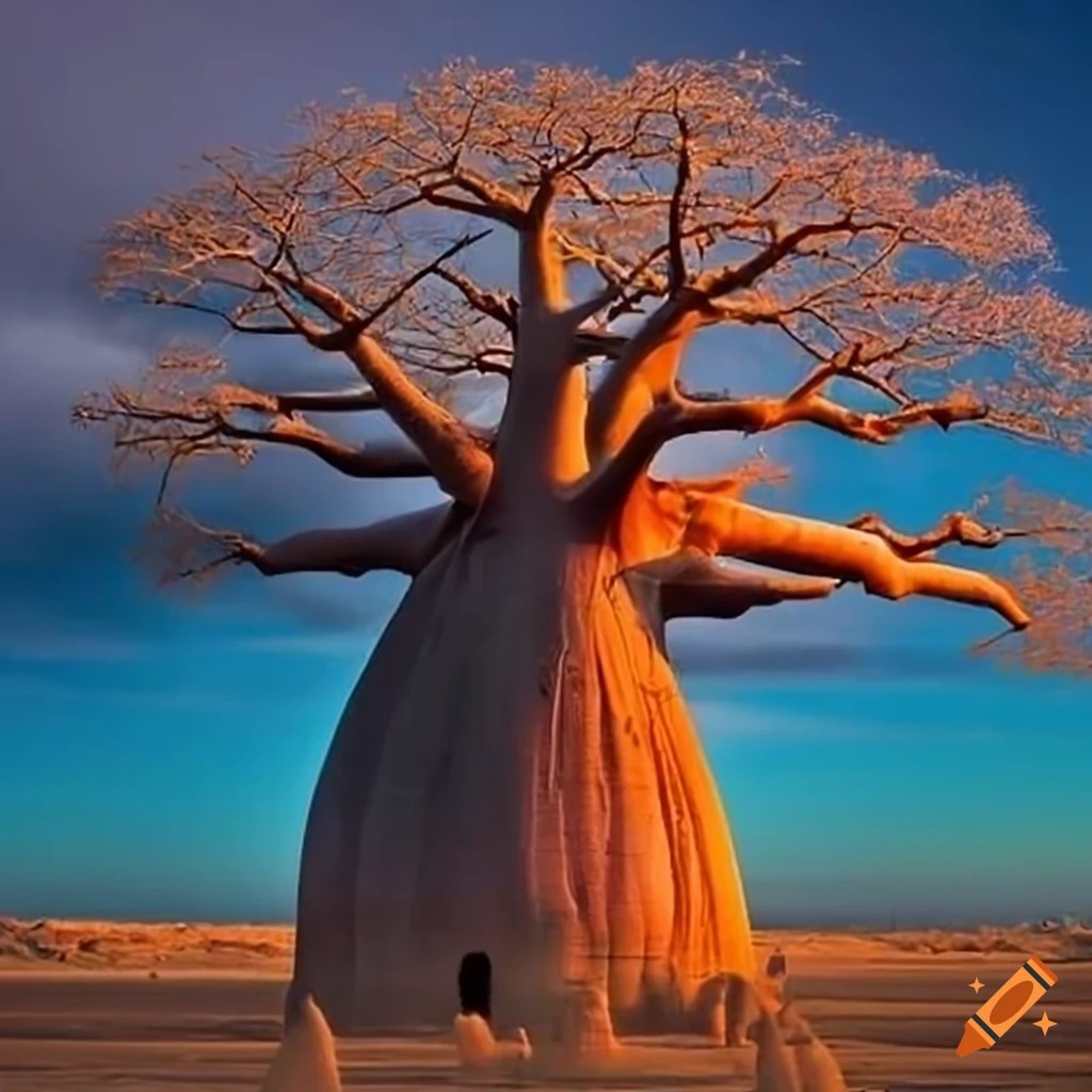 Baobab tree on Craiyon