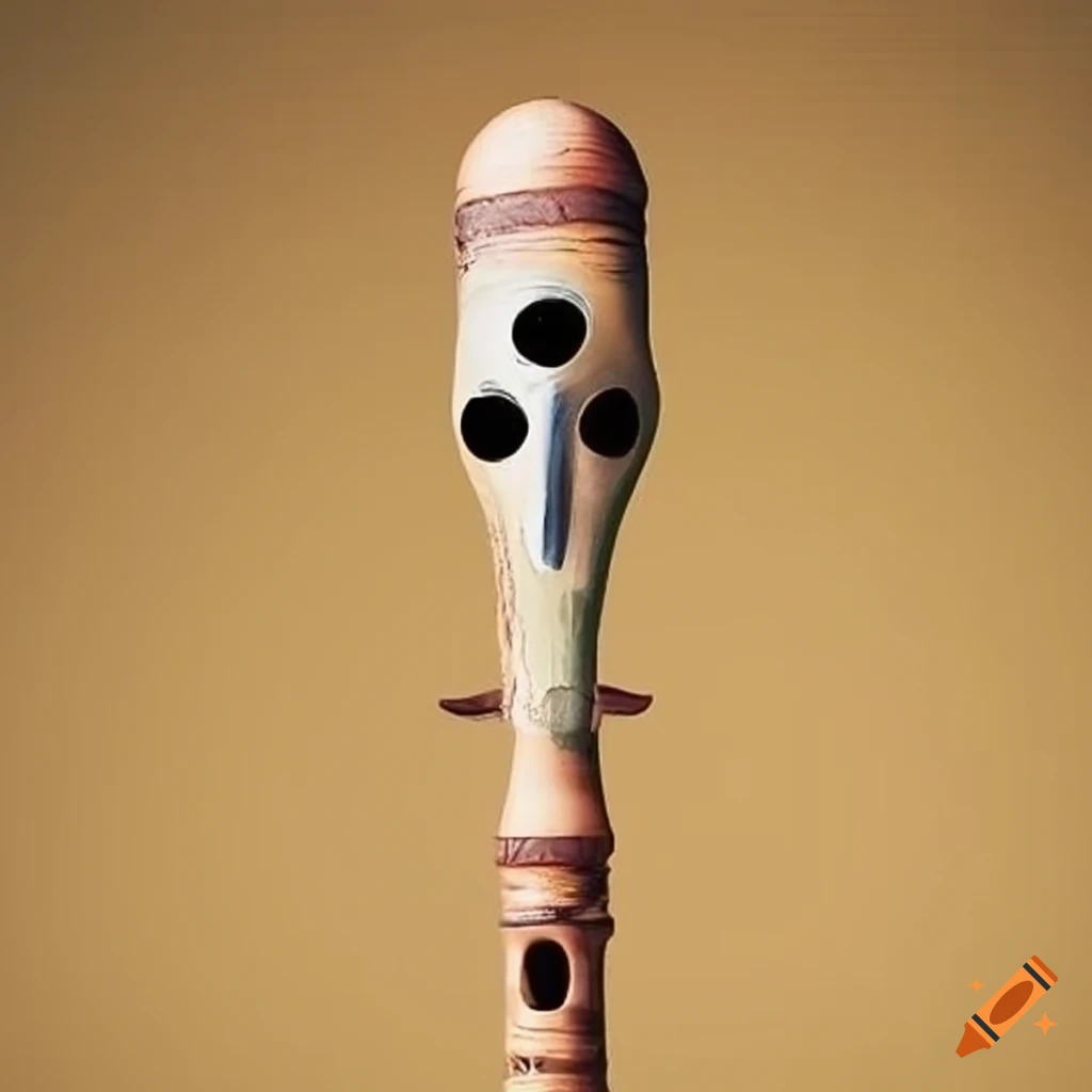 Ghost repellant flute on Craiyon