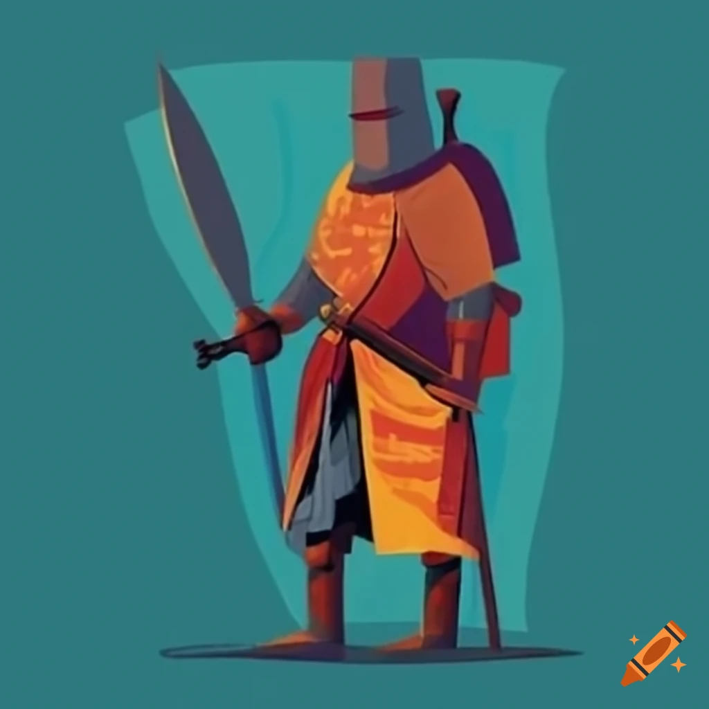 Knights in shining armor in a medieval setting like the kaamelott ...