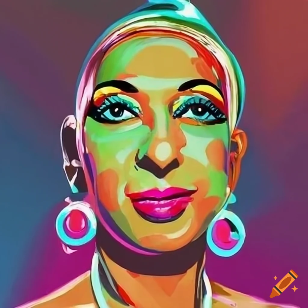 Joséphine baker in art deco style on Craiyon