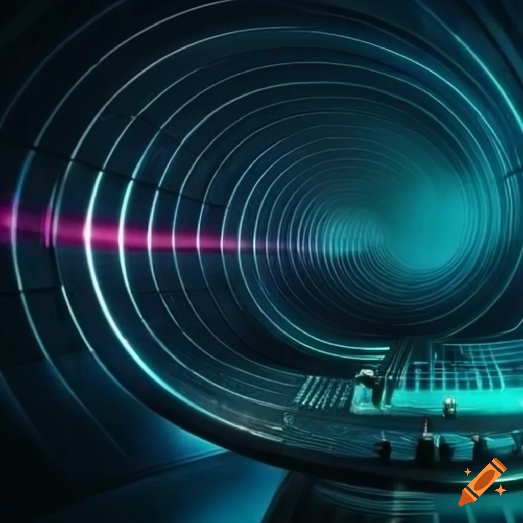 Futuristic musical wallpaper design on Craiyon