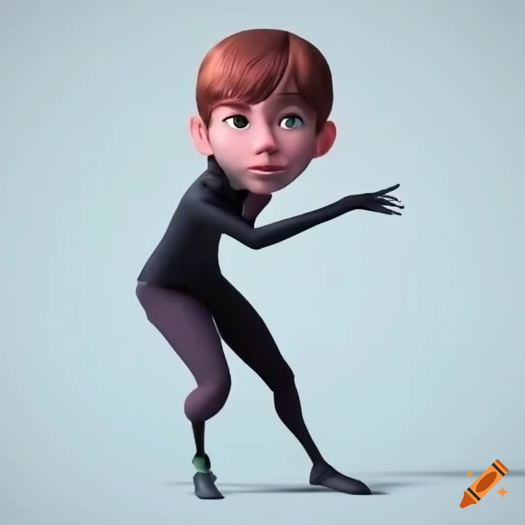 People posing in t-pose for animation on Craiyon