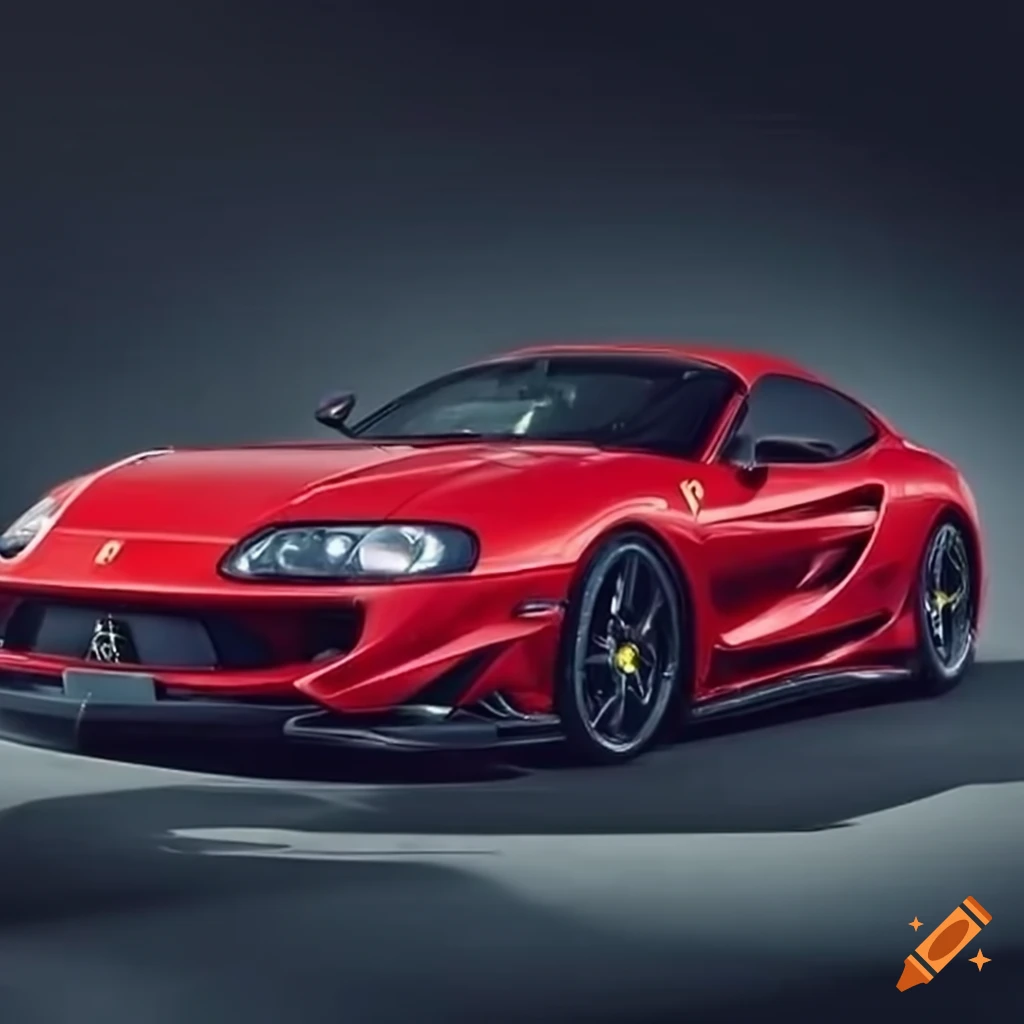 Ferrari supra on Craiyon
