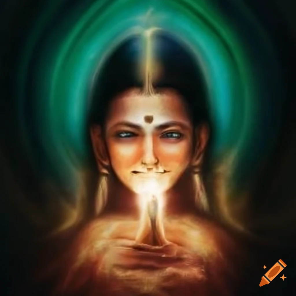 The true face of god on Craiyon