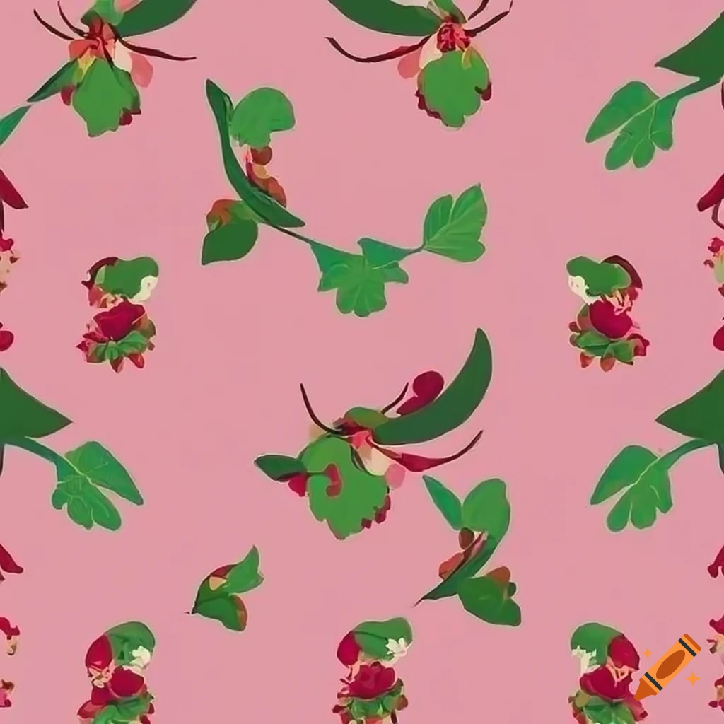 Simple seamless Prada apple tree flower pattern by Kumagai Morigazu on ...