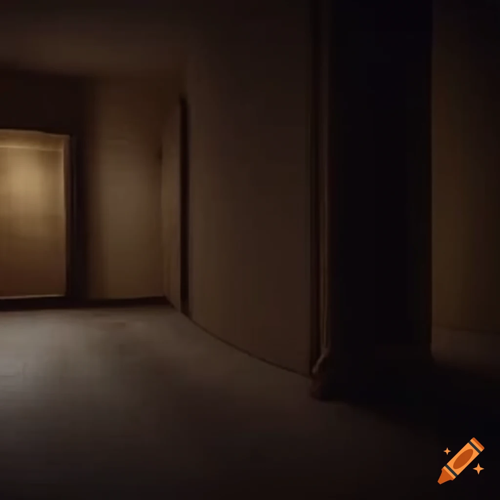 Familiar comfort in a dimly lit, hazy basement room on Craiyon