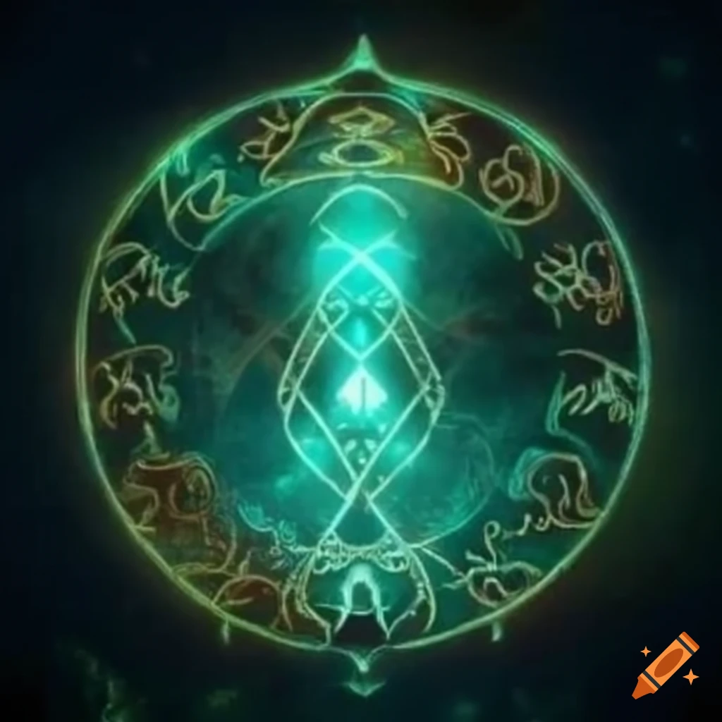 Ultra Sigil of invocation of Esus, Celtic god on Craiyon