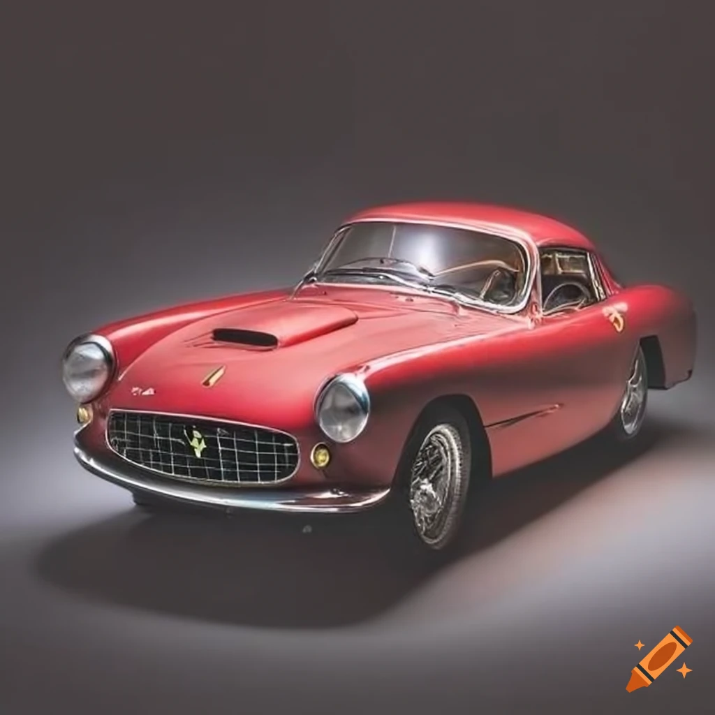 1956 ferrari 600 multipla on Craiyon