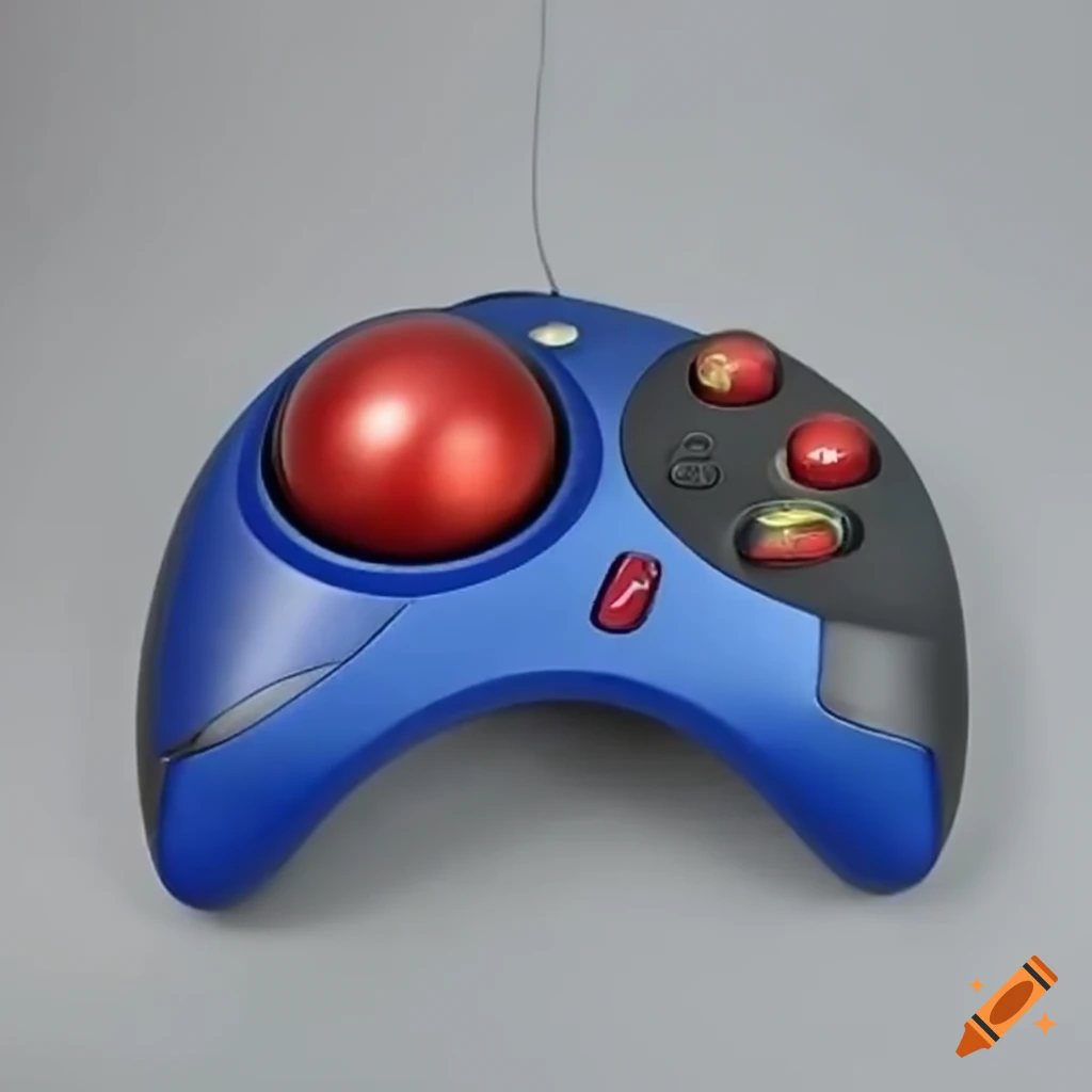 Pepsi trackball gaming controller on Craiyon