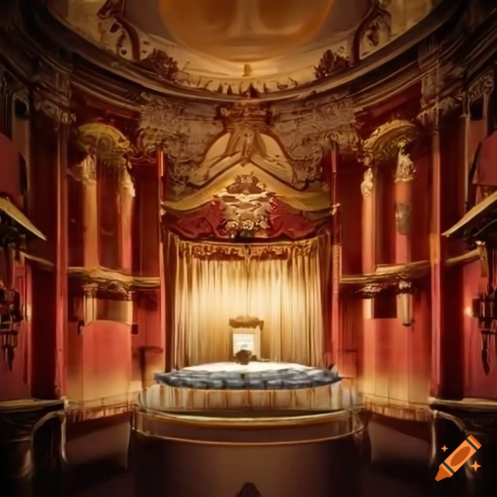 Soap singing at an opera on Craiyon