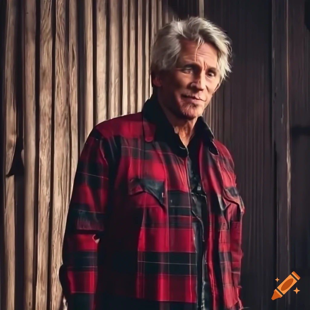 Actor eric roberts look-alike in stylish attire on Craiyon