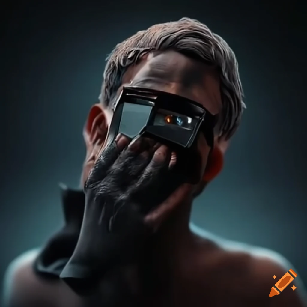 Man being rushed by his boss on Craiyon