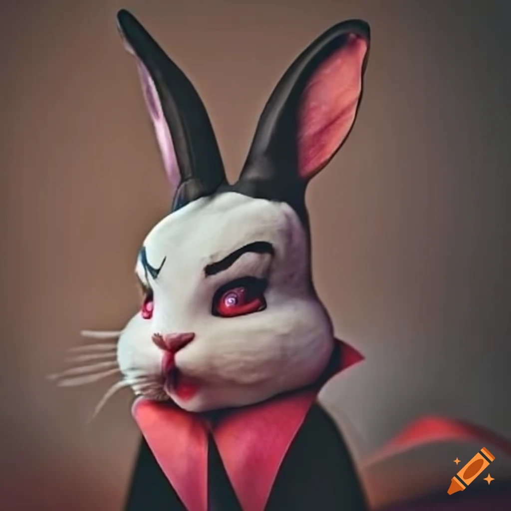 Easter dracula bunny on Craiyon