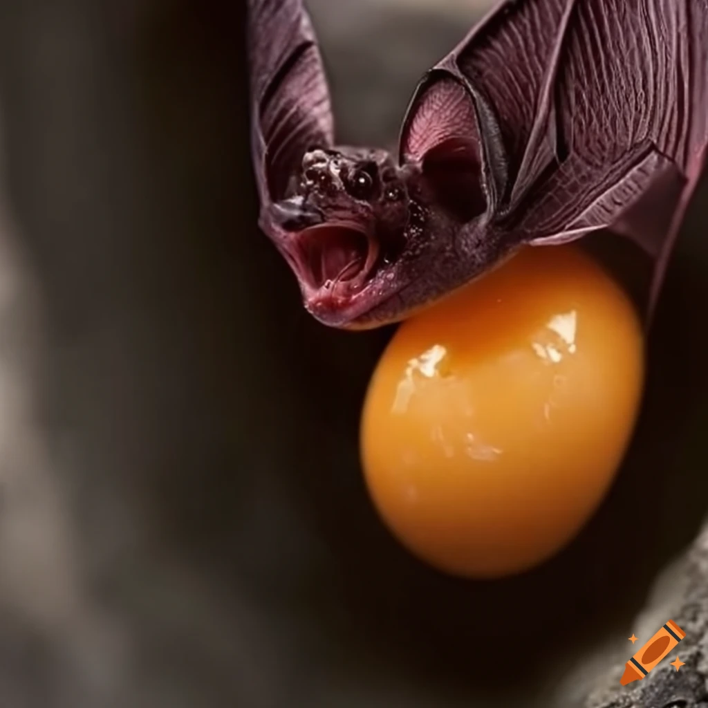 Bat egg on Craiyon