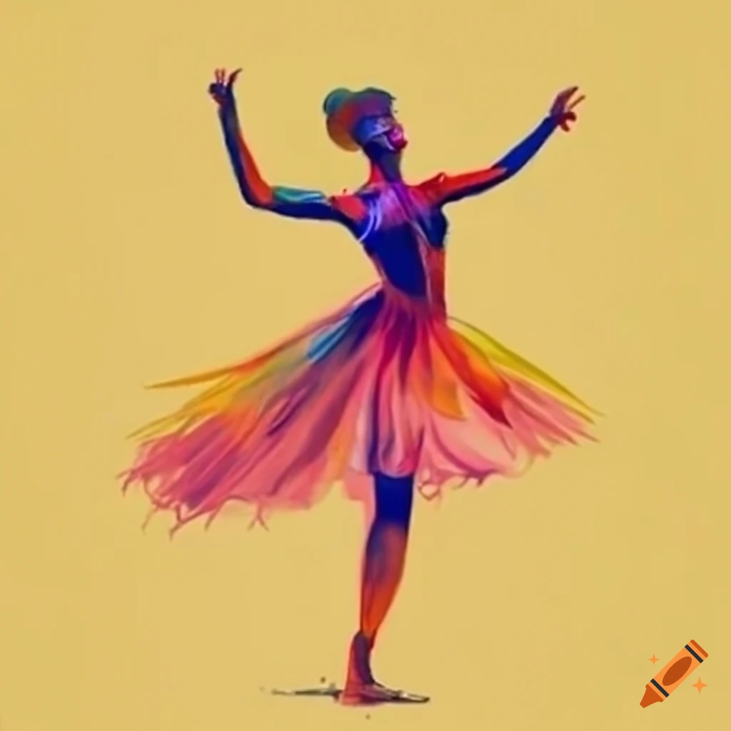 Star dancer artwork on Craiyon