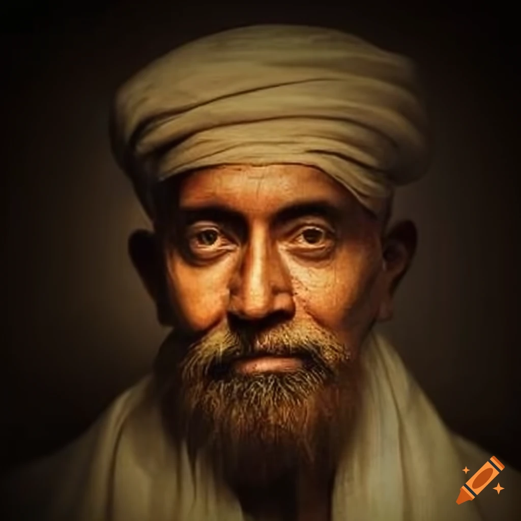 Portrait personifying kabbalistic sefira malkuth on Craiyon