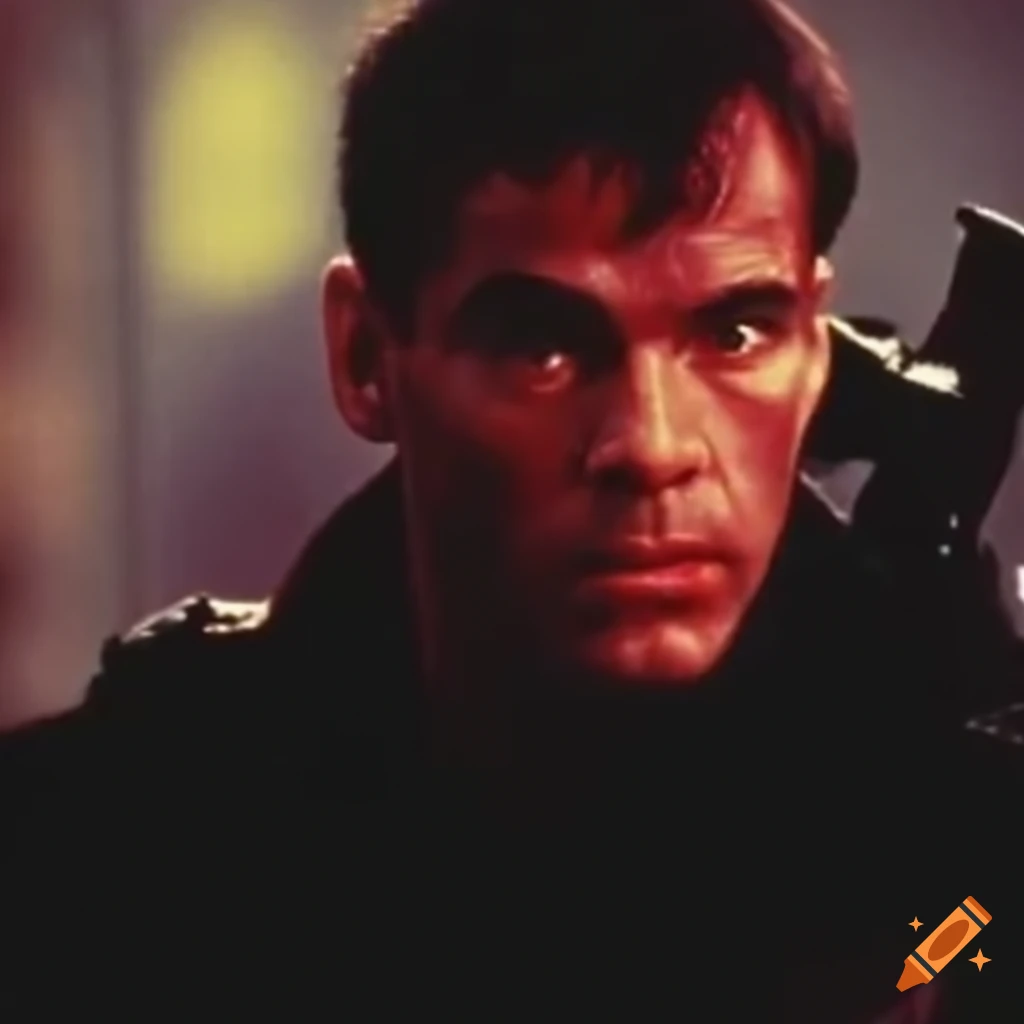 Blade runner sports comedy movie poster on Craiyon