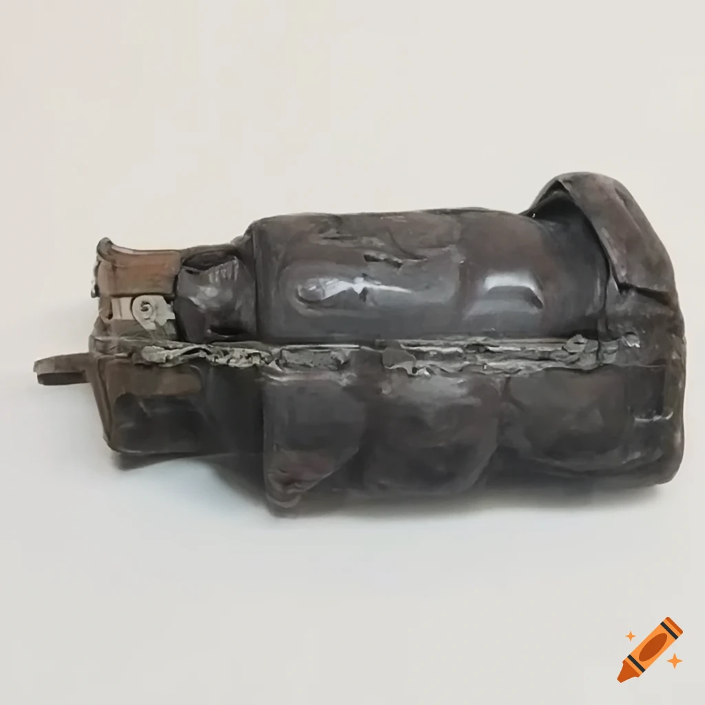 Creative illustration of a hybrid human-womble creature on Craiyon