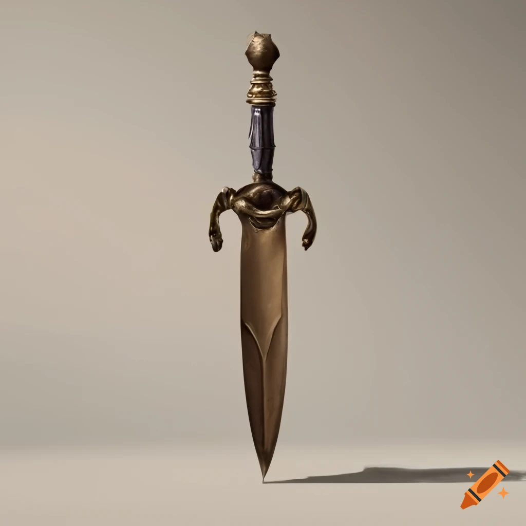 Bronze dagger on Craiyon