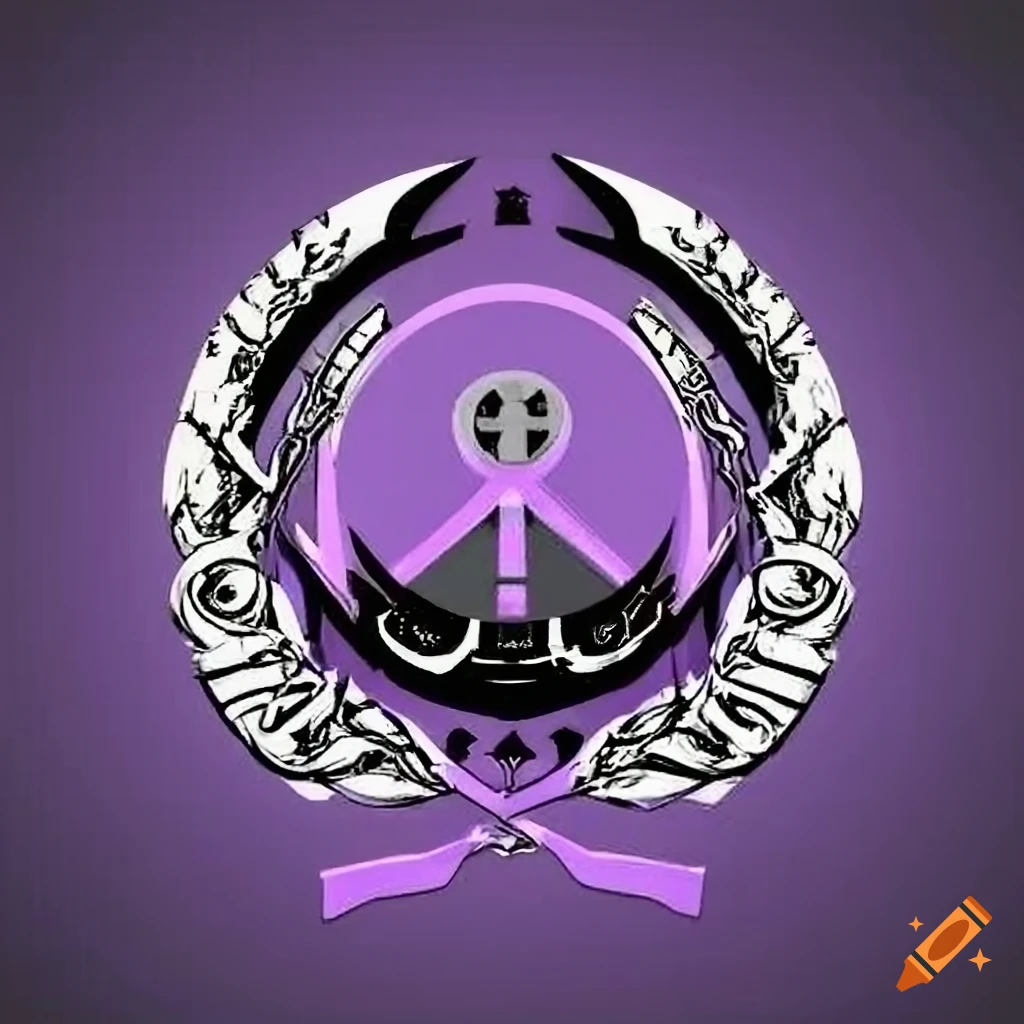 Tokyo Security Committee (TSC) logo in white and lavender colors on Craiyon