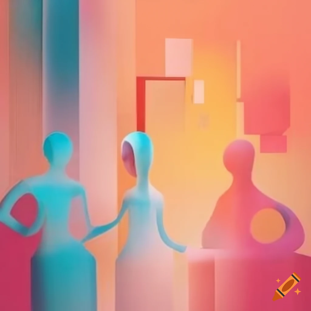 Abstract architecture representing gender and socio-spatial dialectics ...