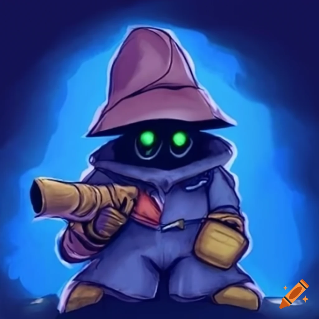 Character vivi from final fantasy 9 on Craiyon