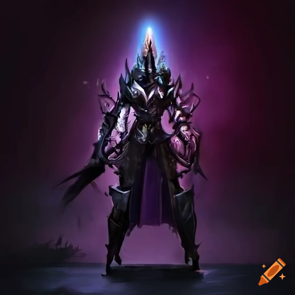 Neo knight character on Craiyon