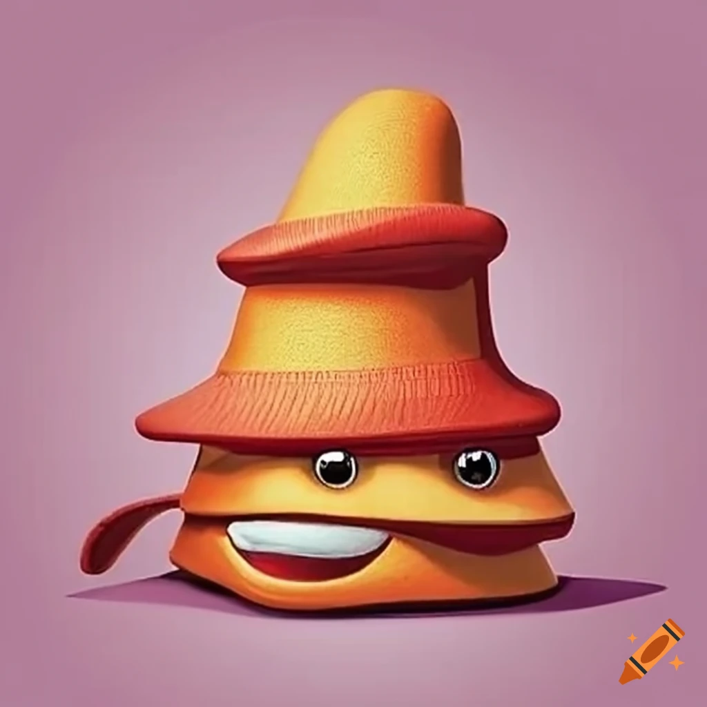 Three cute and funny cartoon hats on Craiyon