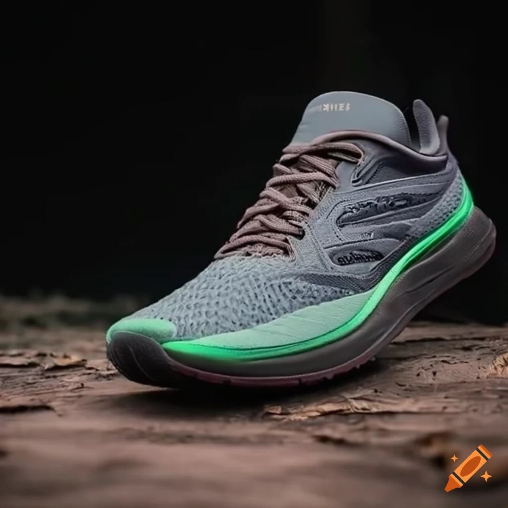 Roots classic runner sustainable running shoe on Craiyon