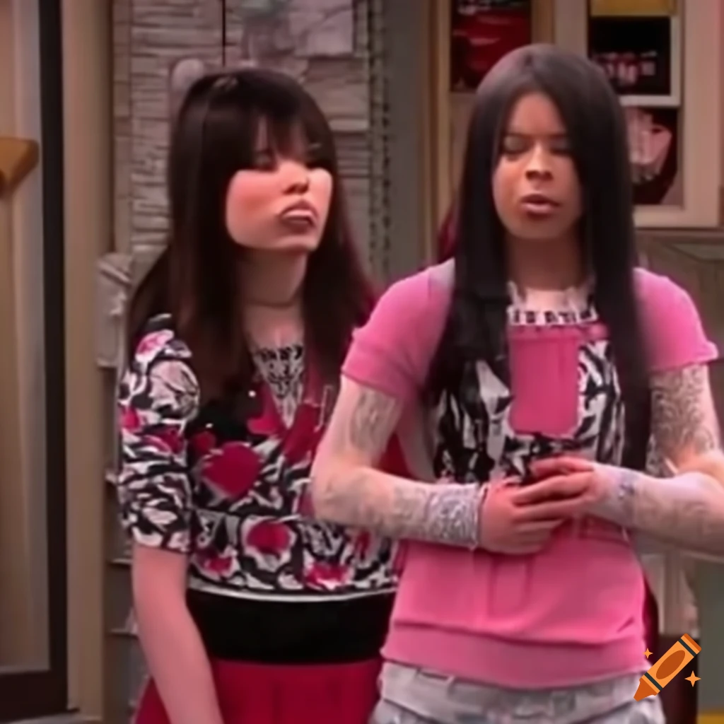 Emo Style Girls In A Screenshot On Craiyon
