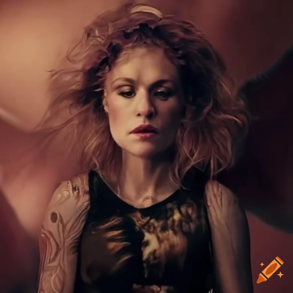 Transformation of anna paquin into a canine being on Craiyon