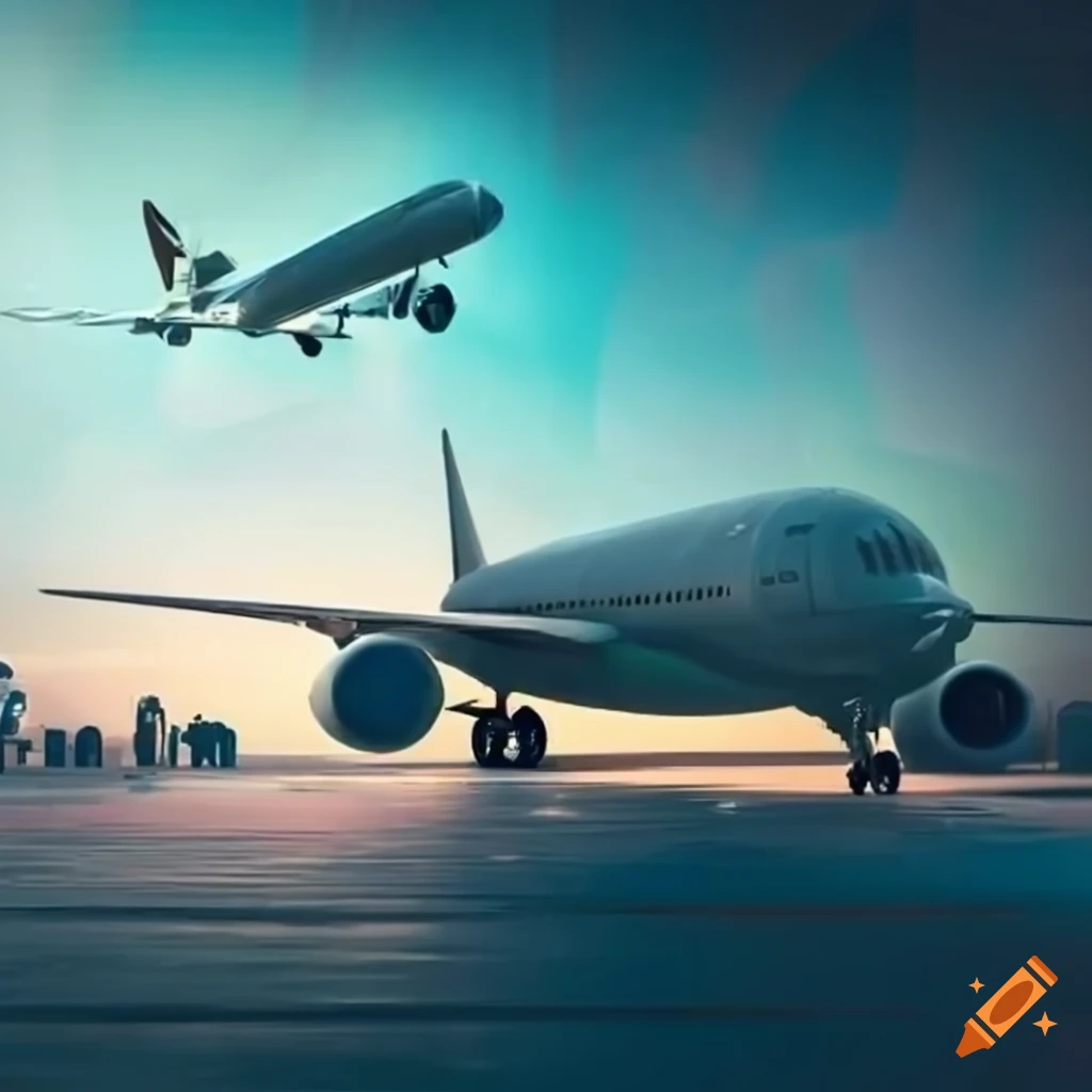 Detailed illustration of safety measures at a UPS air cargo loading ...