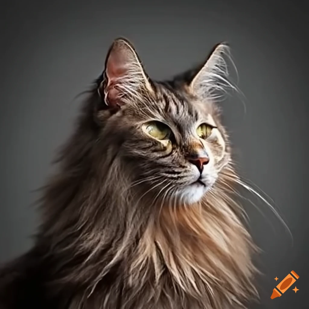 Maine coon cats world on Craiyon