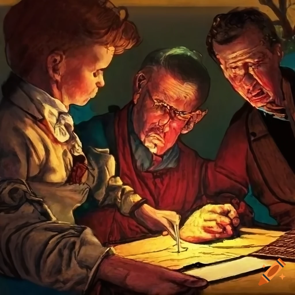 High score graphic novel with stunning details inspired by James Gurney ...